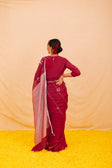 Seti Linen Sari